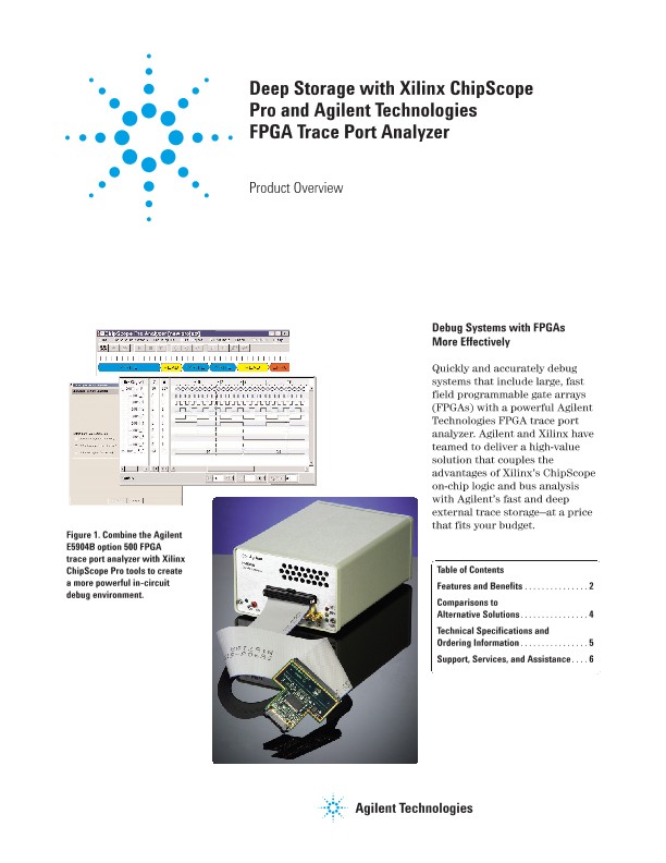 Deep Storage with Xilinx ChipScope Pro and Keysight Technologies FPGA Trace Port Analyzer PDF ...